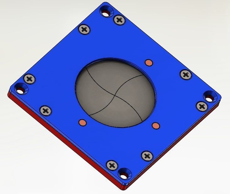 D20T3B4TY1-industrial mechanical shutter design CNC machining 3D model ...