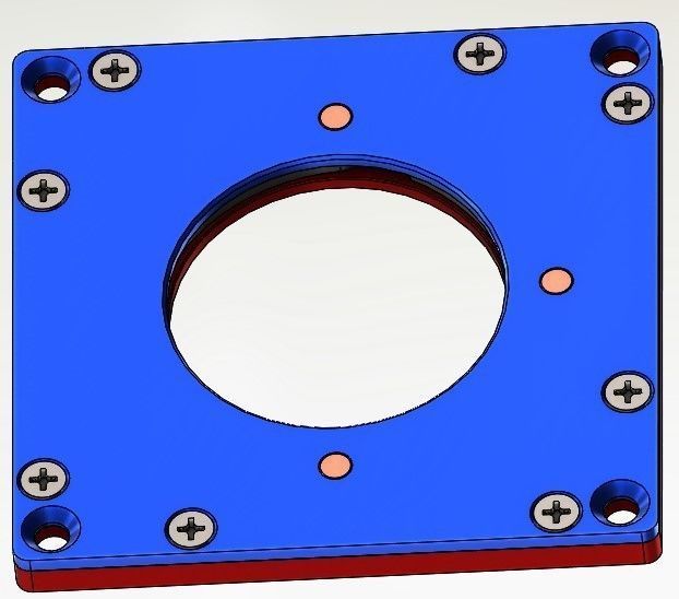 D20T3B4TY1-industrial mechanical shutter design CNC machining 3D model ...