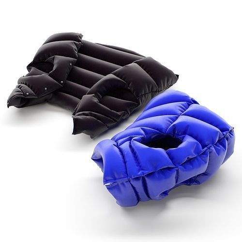 Moncler Mondog Vest 3D model | CGTrader