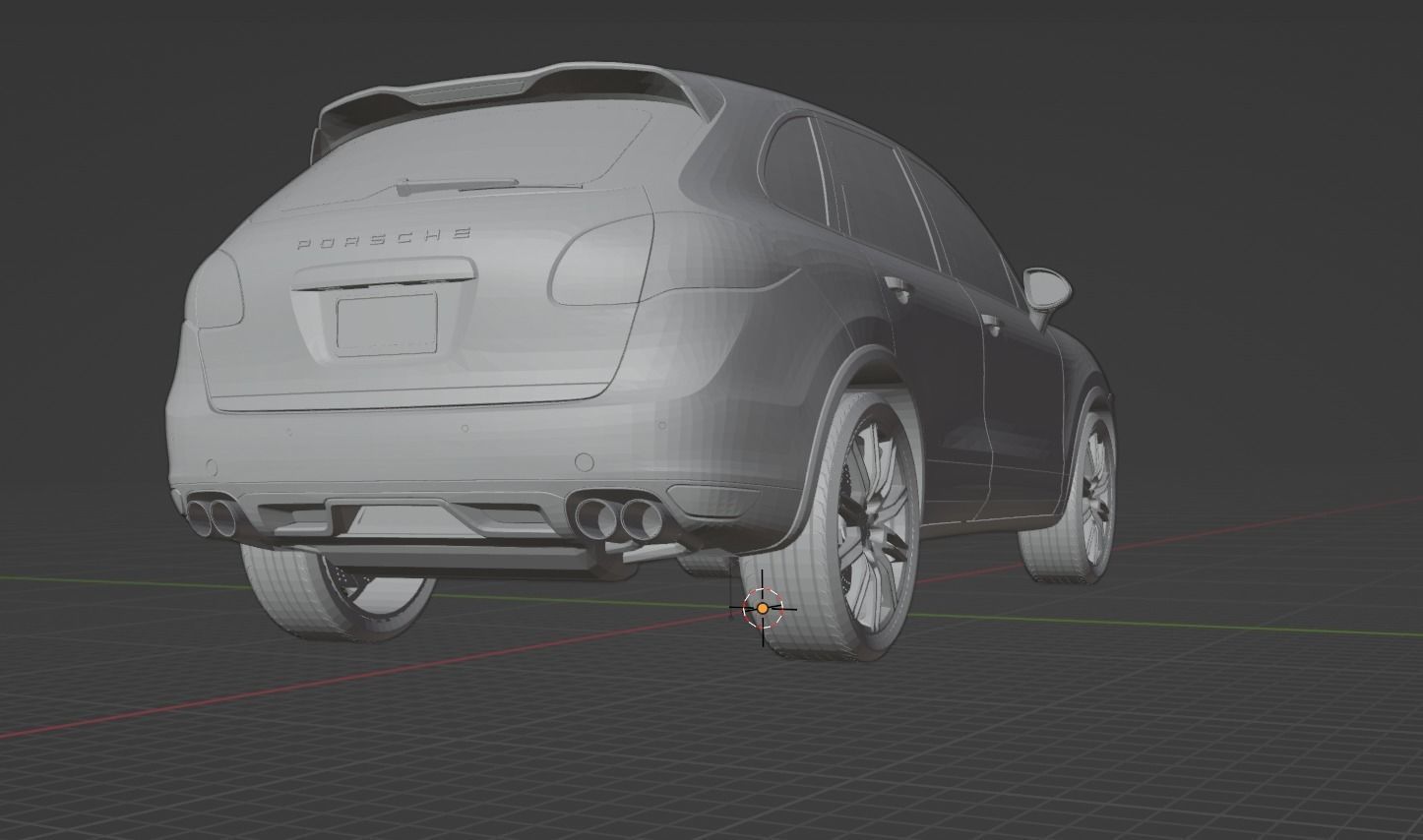 Porsche Cayenne 3D model 3D printable | CGTrader
