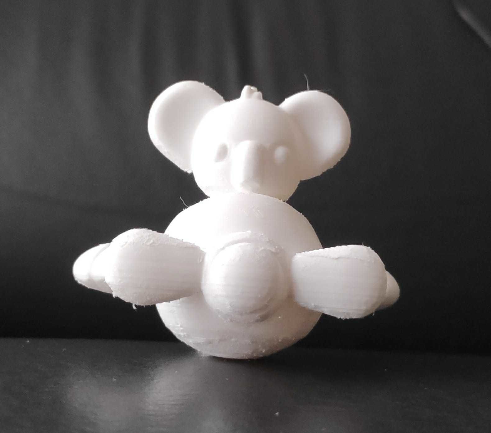 Koala Airplane 3D model 3D printable | CGTrader