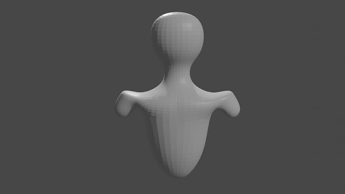 Human dummy free 3D model | CGTrader