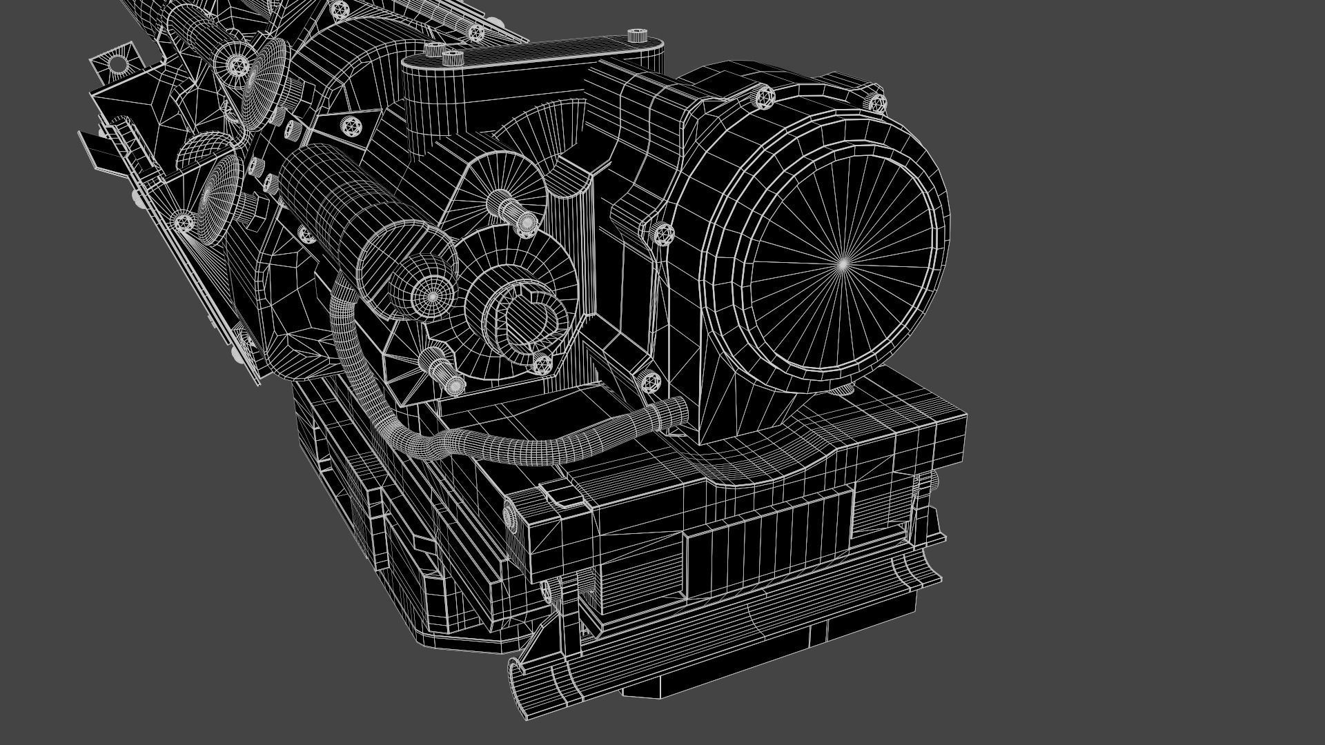 M242 Bushmaster Chain Gun 3D model | CGTrader