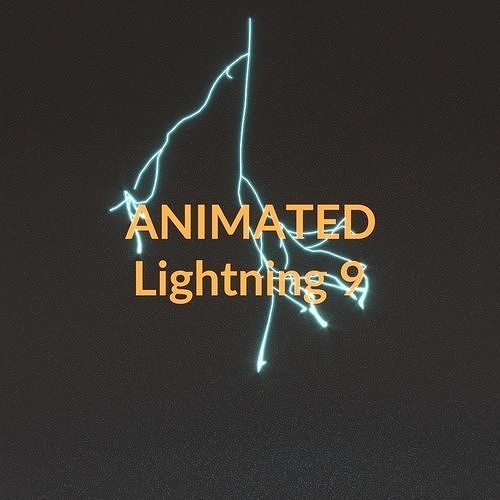 3D model Animated Lightning v9 VR / AR / low-poly | CGTrader