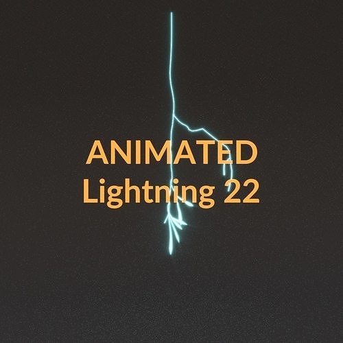 3D model Animated Lightning v22 VR / AR / low-poly | CGTrader
