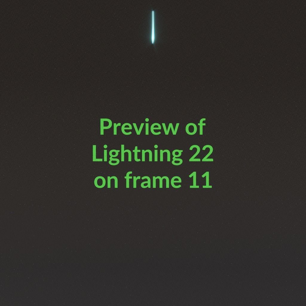 3D model Animated Lightning v22 VR / AR / low-poly | CGTrader