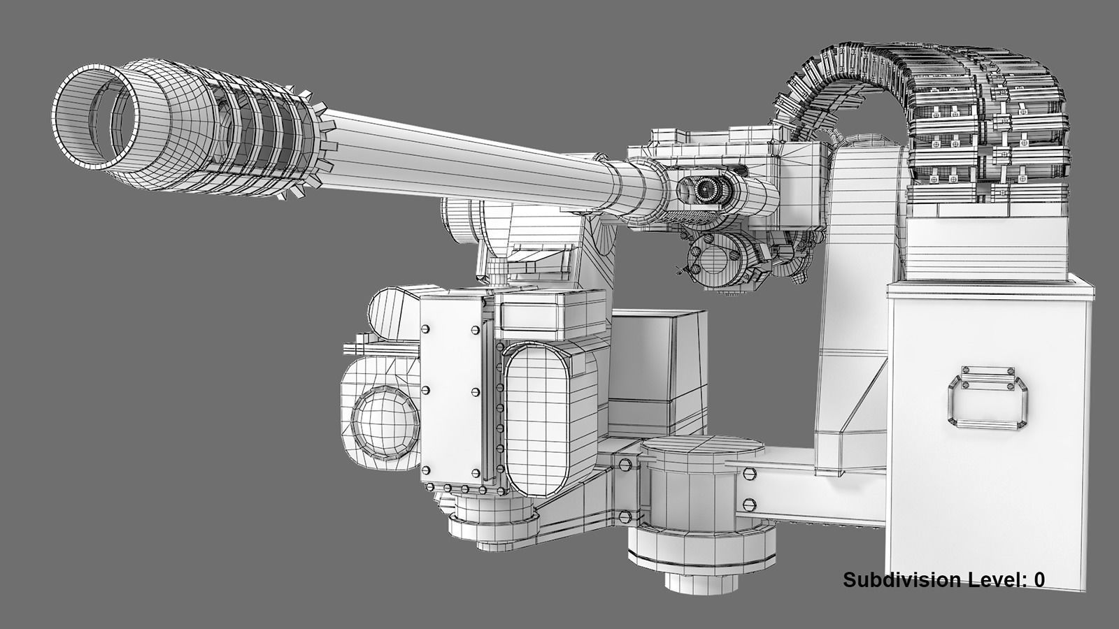 M230LF machine gun 3D model | CGTrader