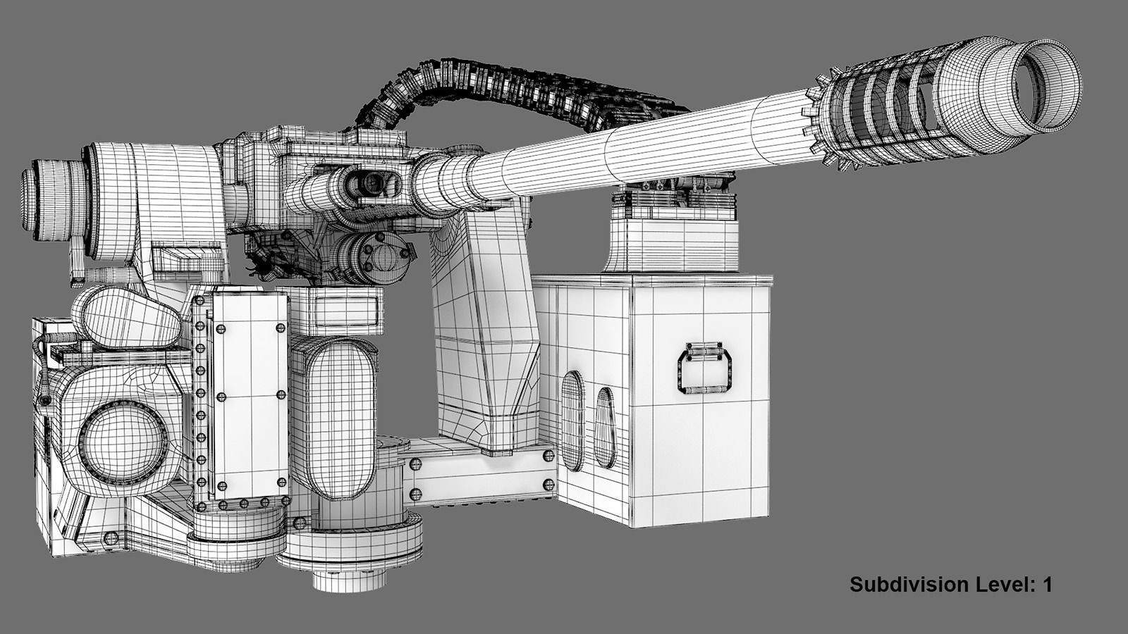 M230LF machine gun 3D model | CGTrader