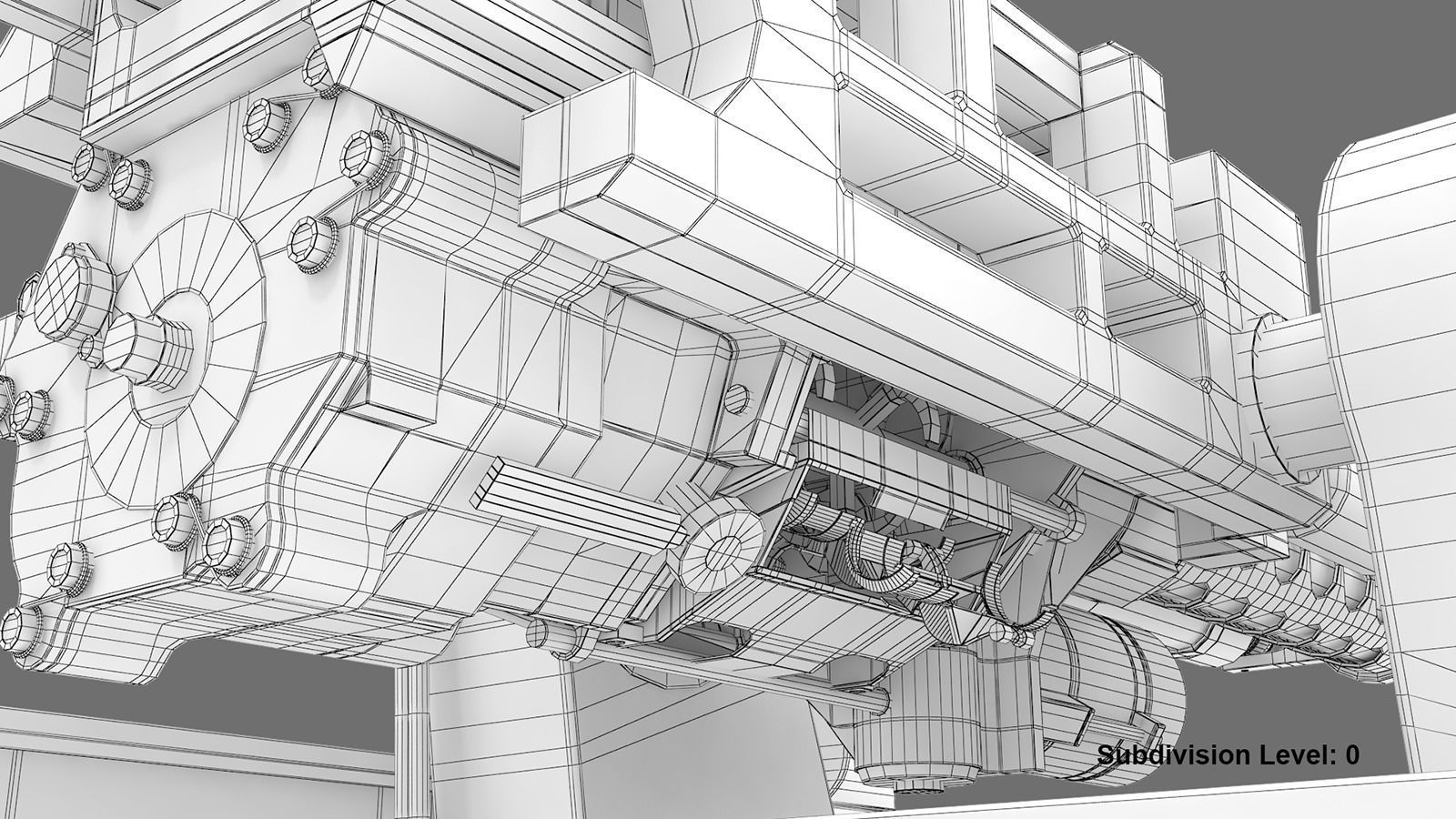 M230LF machine gun 3D model | CGTrader