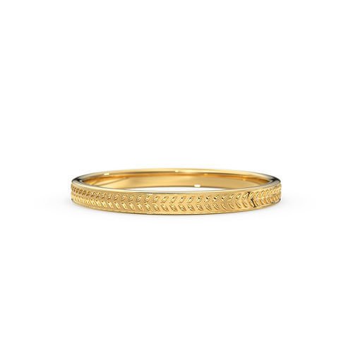 Herringbone Chevron Gold Ring Wedding Proposal Band 3D model 3D ...