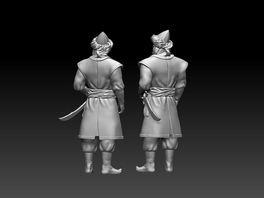 ARAB PEOPLE 3D model 3D printable | CGTrader