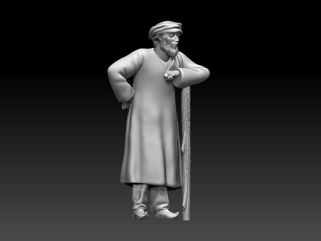 ARAB PEOPLE 3D model 3D printable | CGTrader