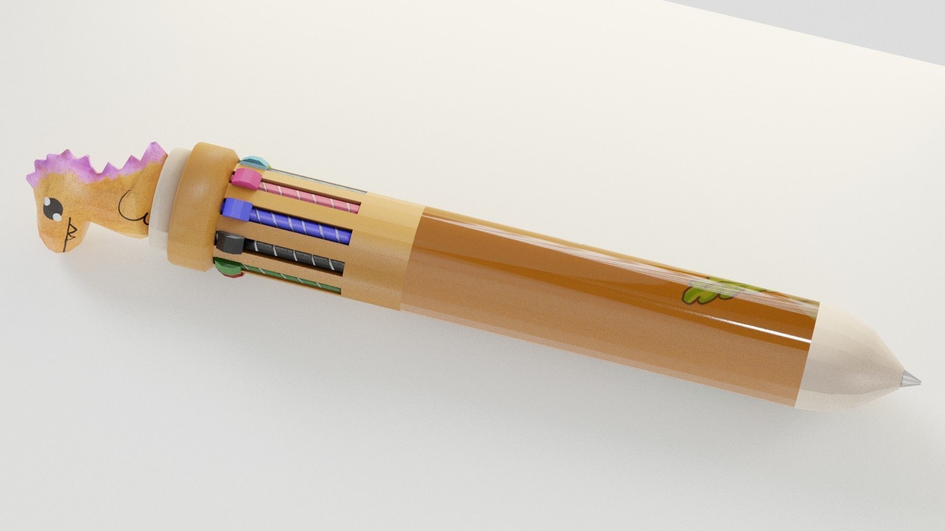 3D model Multicolor Pen VR / AR / low-poly | CGTrader