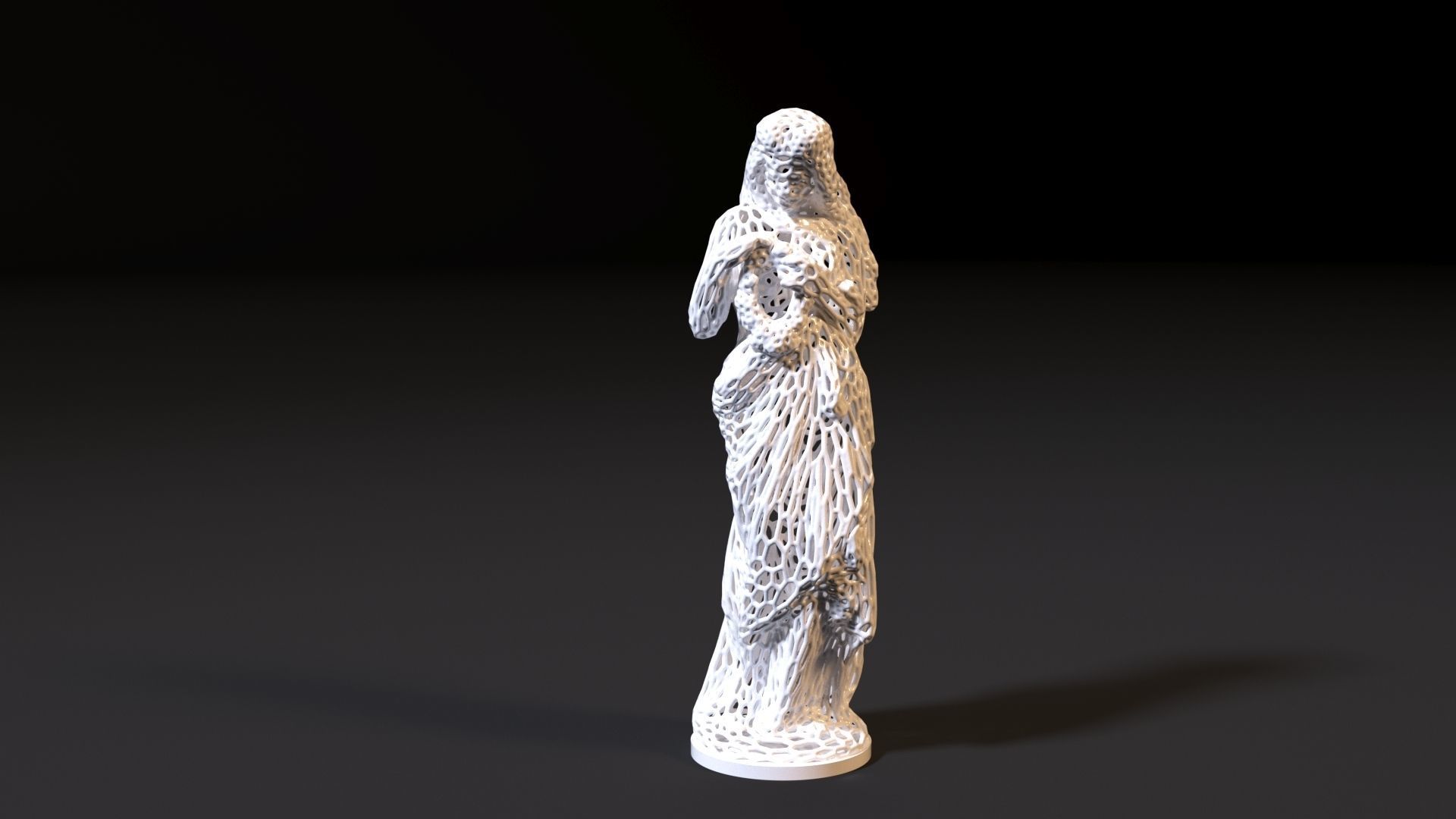 Figurine woman 3D model 3D printable | CGTrader