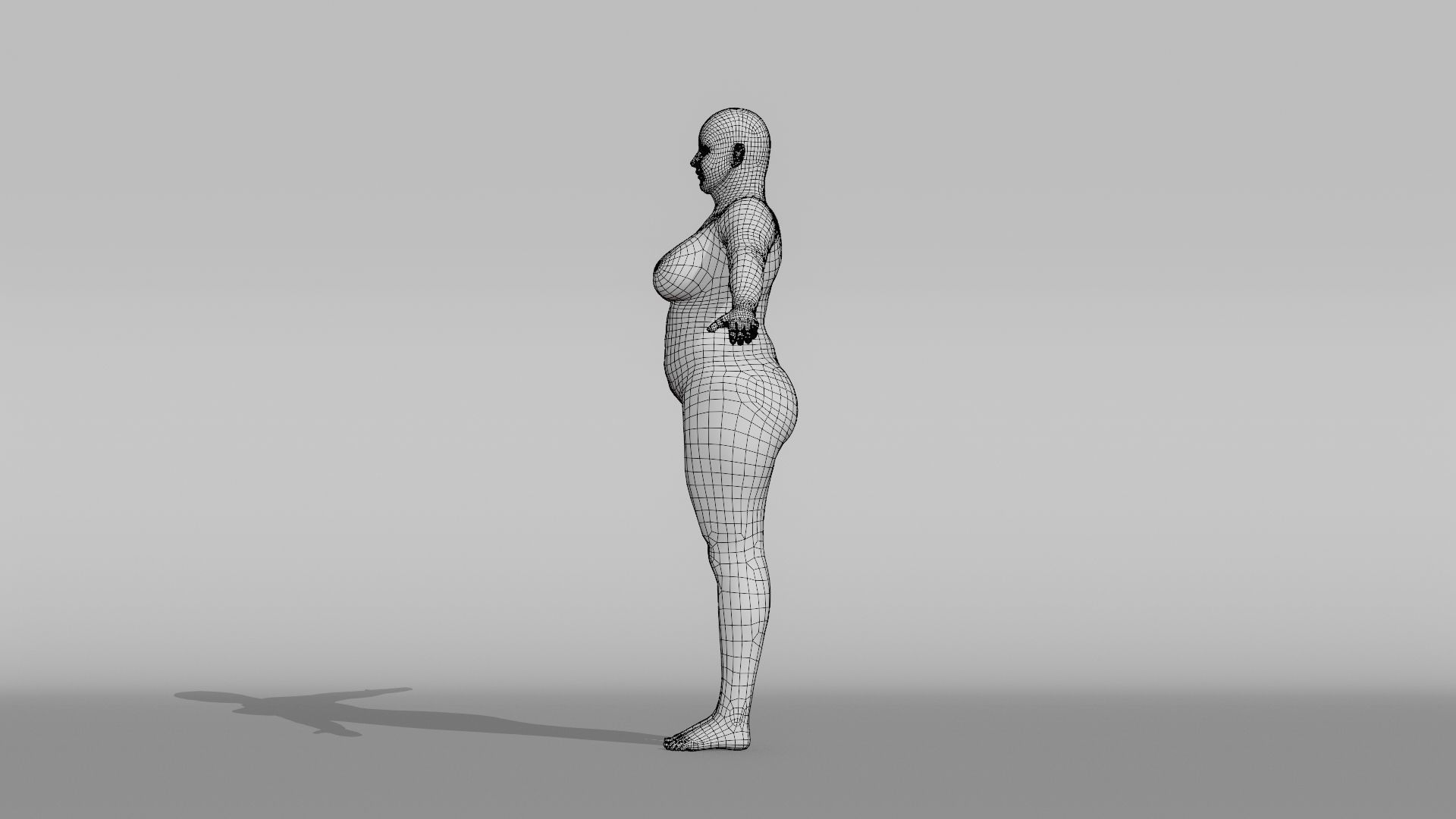 Realistic Female Character Donelle 3d Model Rigged Cgtrader