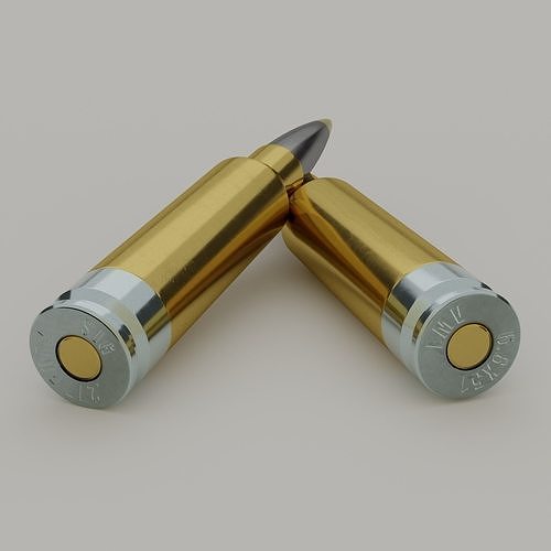 3D model 68x51mm 277 FURY NGSW ammo VR / AR / low-poly | CGTrader