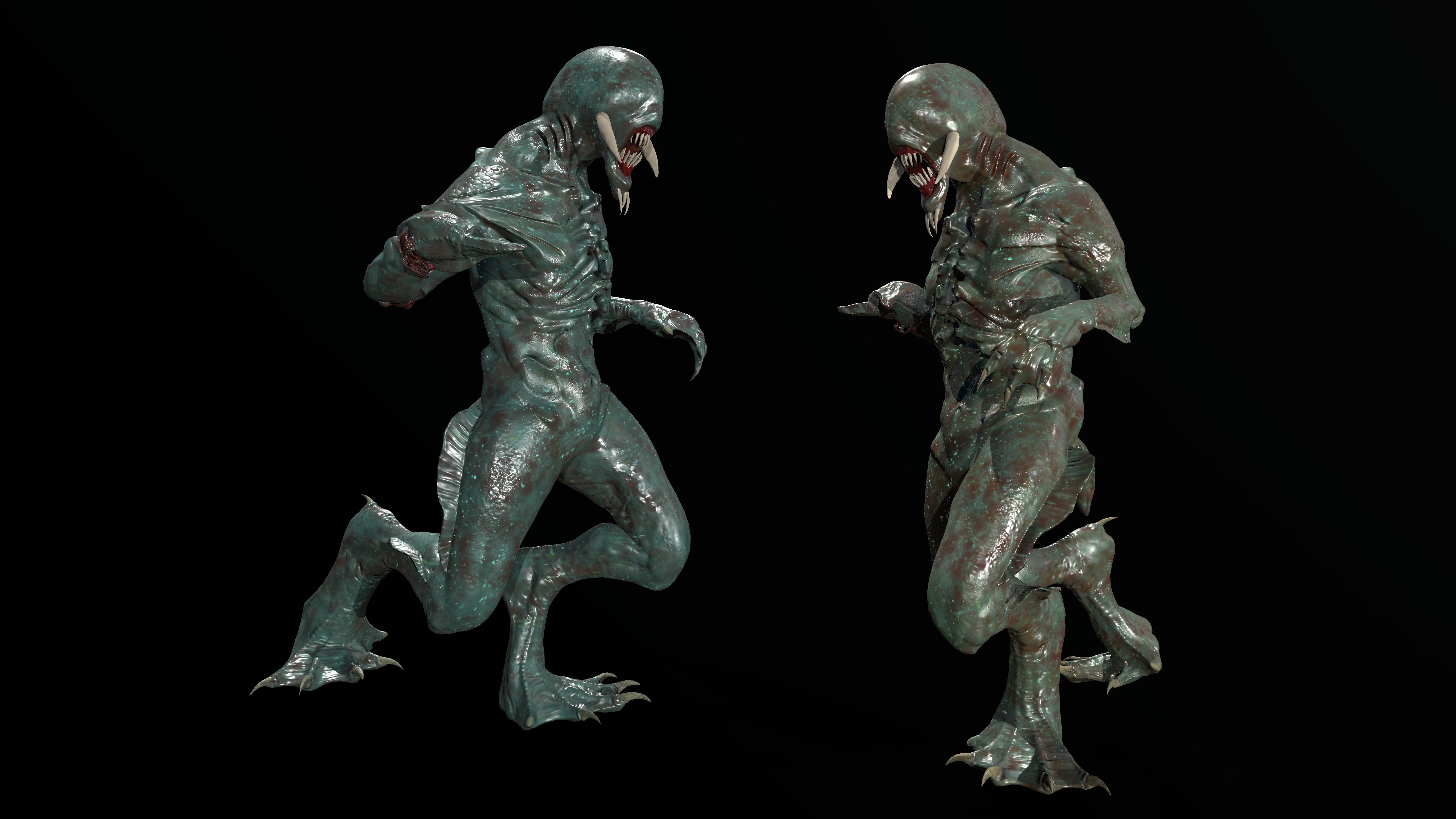 3D model Amphibian VR / AR / low-poly | CGTrader