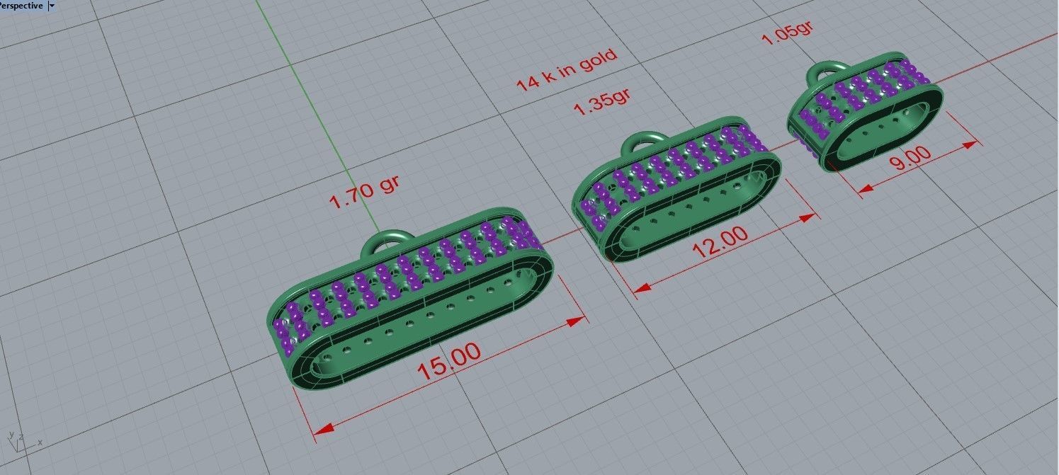 Parrot Lock Bracket Lobster clasps 3D model 3D printable | CGTrader
