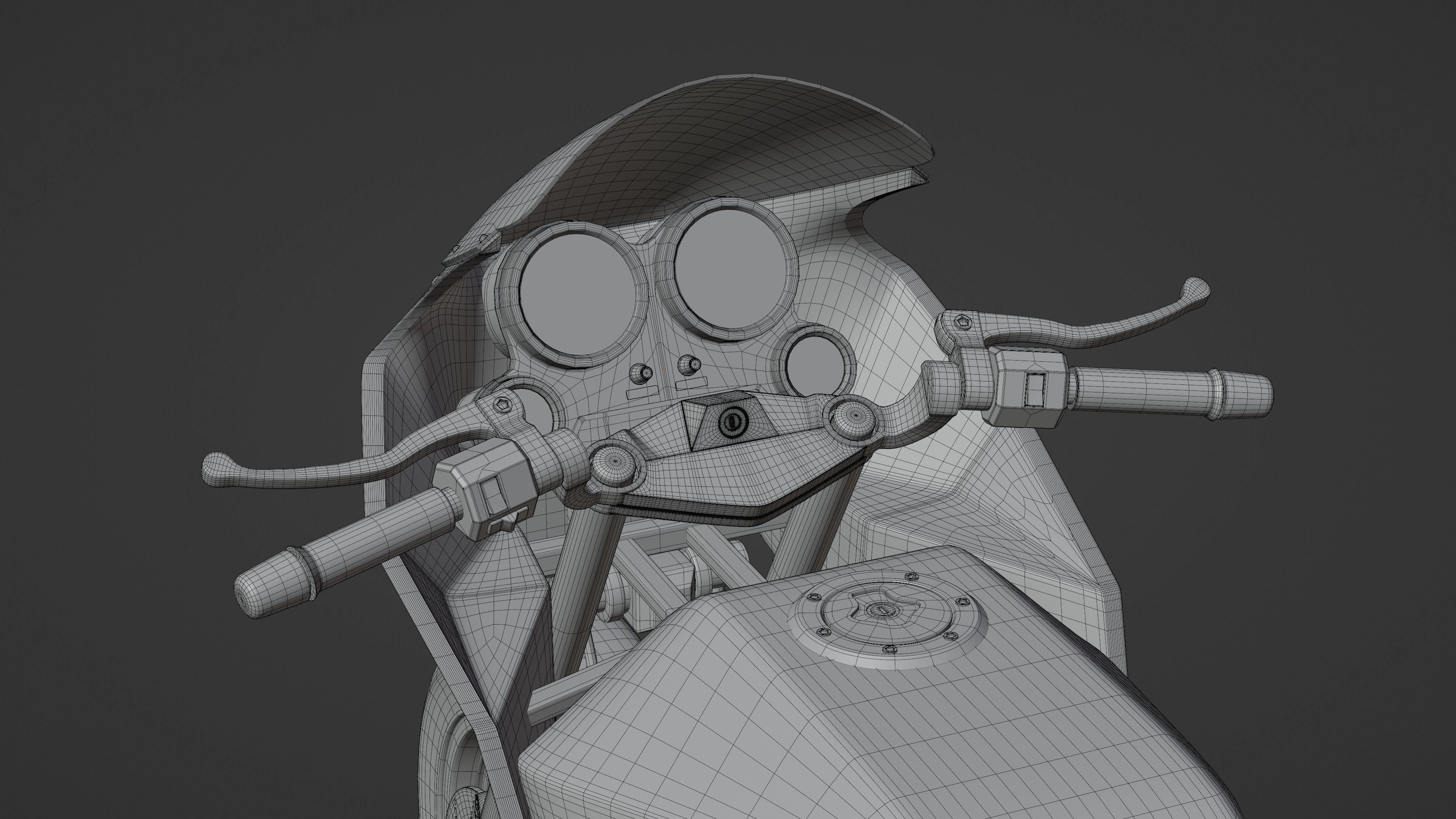 Kawasaki Ninja - GPZ 900R 3D model | CGTrader