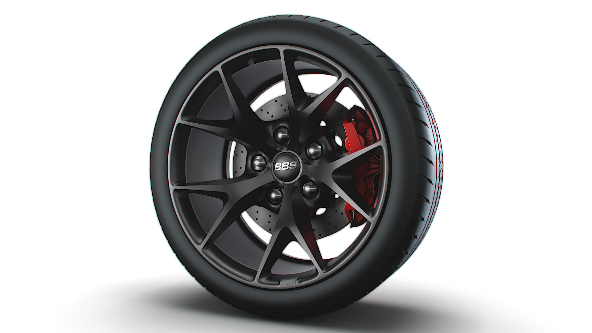 BBS SR wheel 3D model | CGTrader