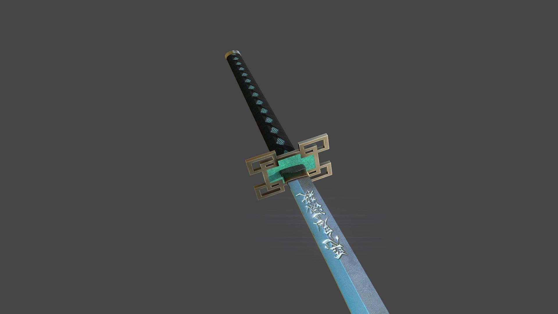 Muichiro Tokito Hashira Nichirin Kimetsu no Yaiba - Demon Slayer 3D ...