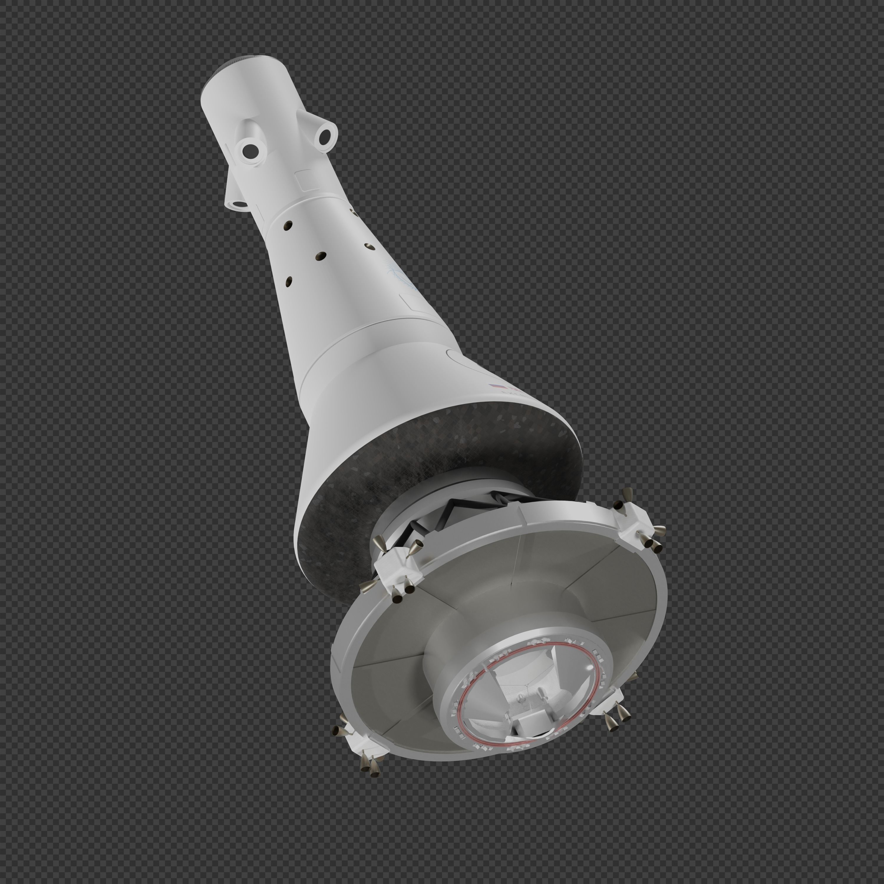 Excalibur Almaz Reusable Reentry Vehicle 3D model | CGTrader