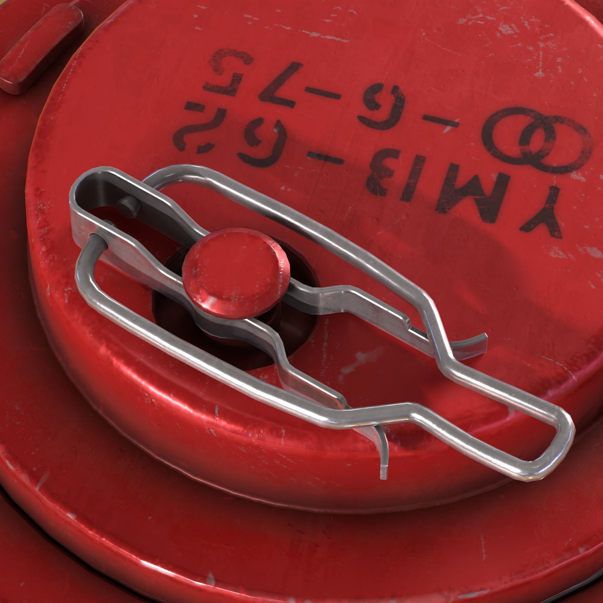 3D model TM-62 Land Mine VR / AR / low-poly | CGTrader