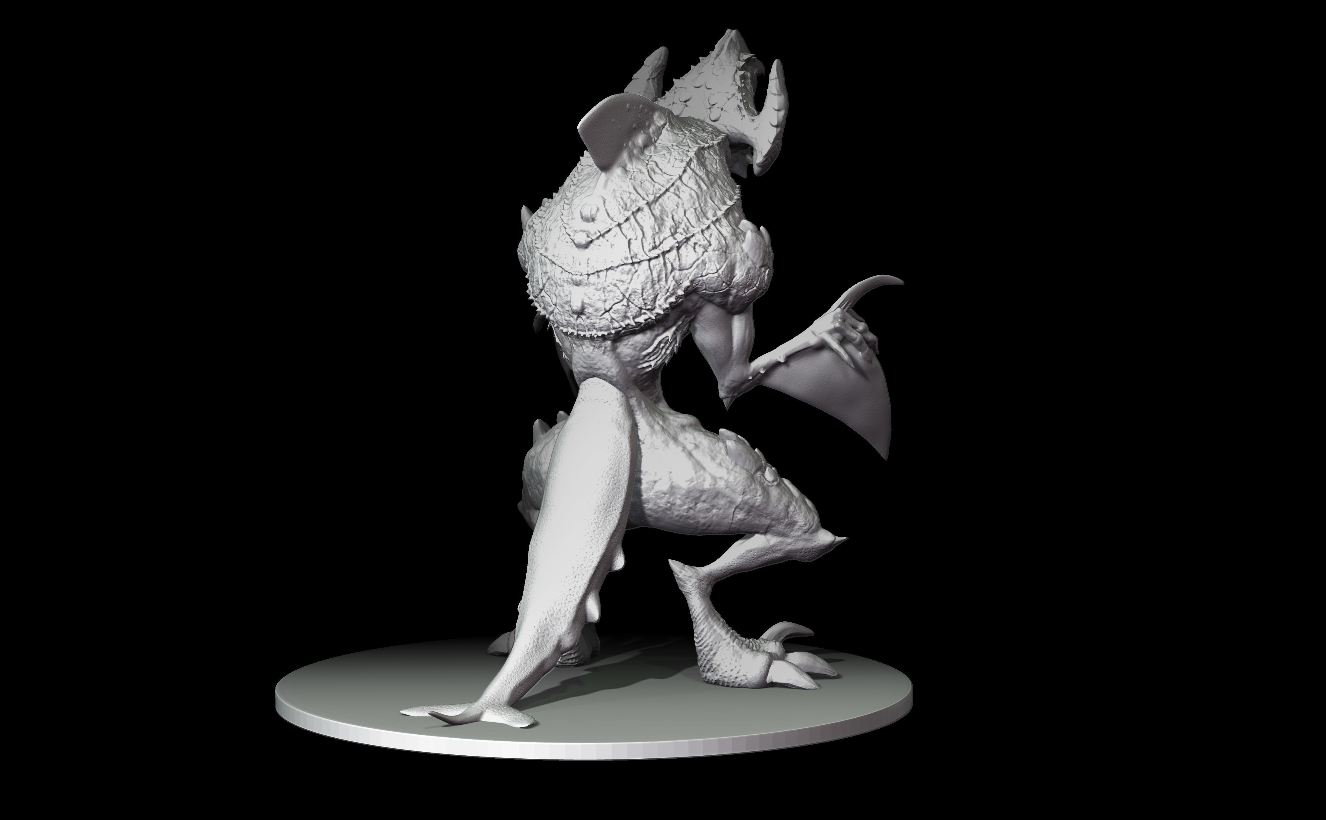 Garchomp - Pokemon - fan Art conccept - evolution 3D model 3D printable ...