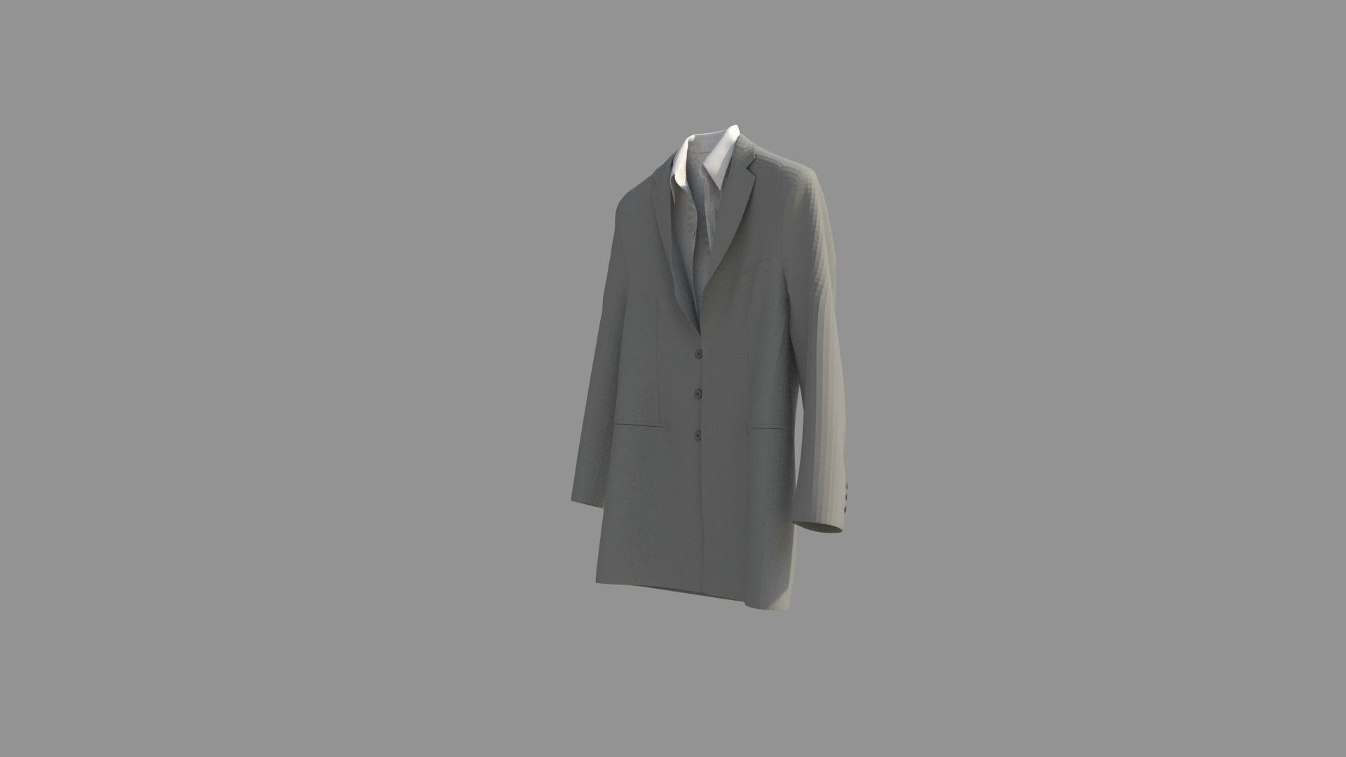 3D model Trench Coat E VR / AR / low-poly | CGTrader