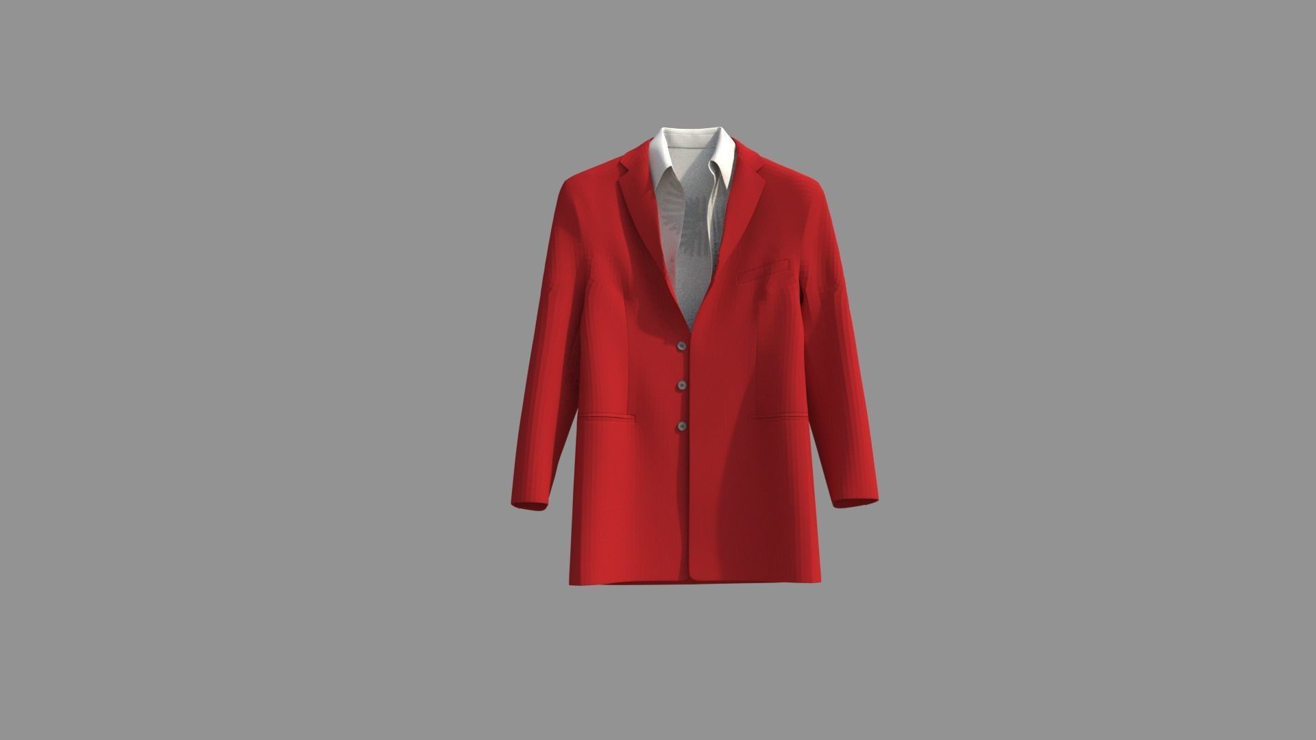 3D model Trench Coat D VR / AR / low-poly | CGTrader