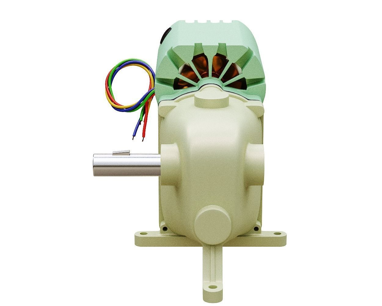 3D model Electric Motor VR / AR / low-poly | CGTrader