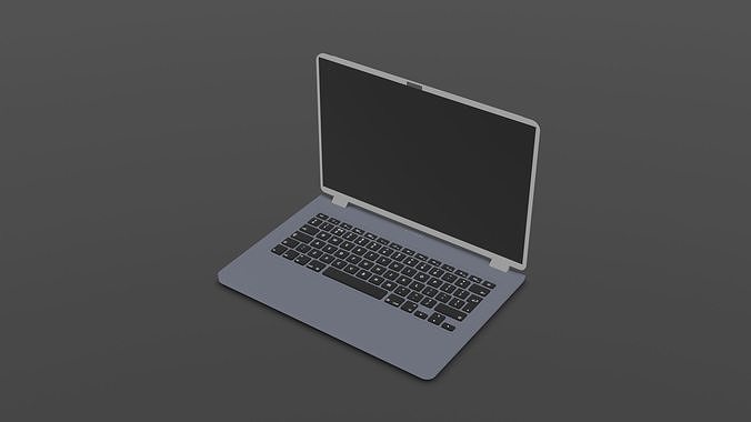 3D model 3d Laptop Model VR / AR / low-poly | CGTrader