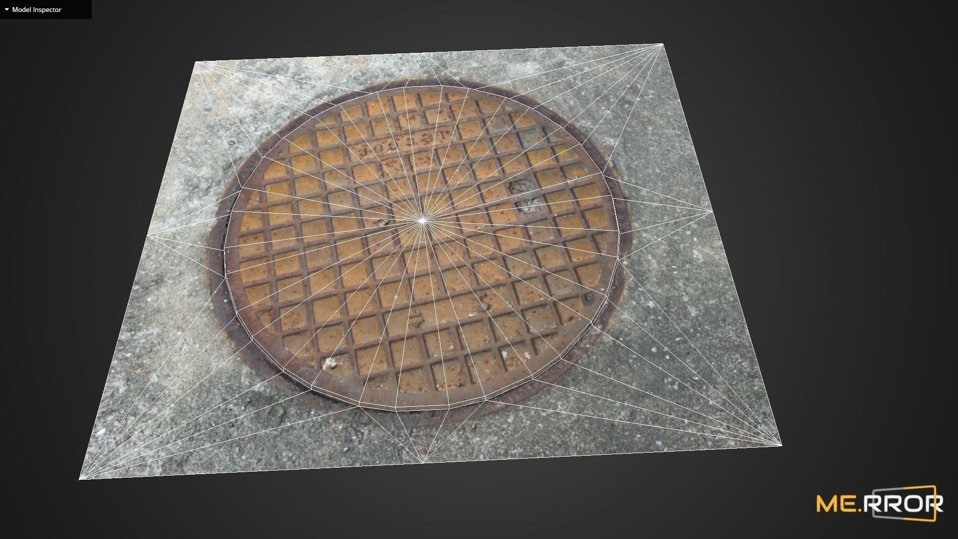 3D model Game Ready Manhole Cover 1 VR / AR / low-poly | CGTrader