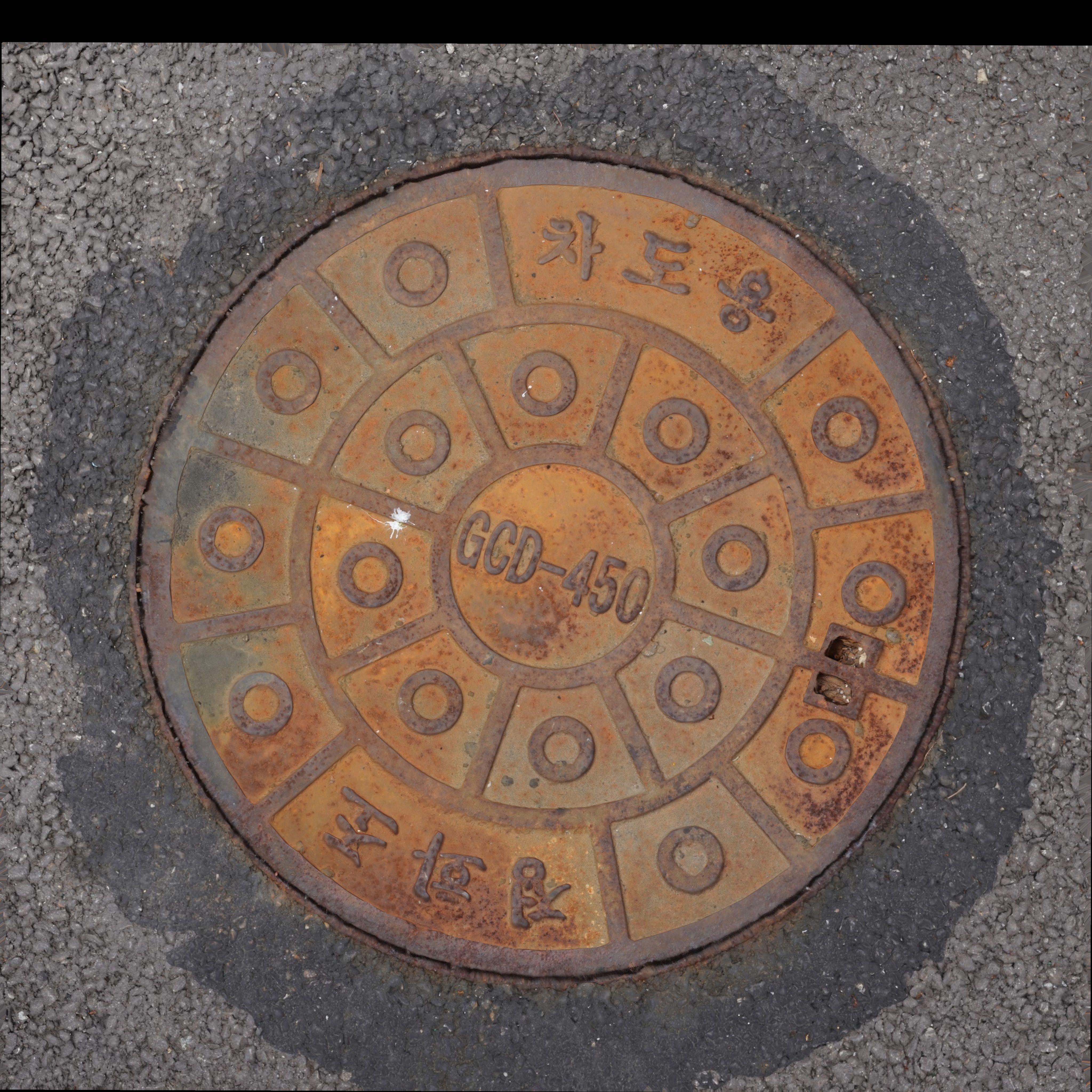 3D model Game Ready Manhole Cover 2 VR / AR / low-poly | CGTrader