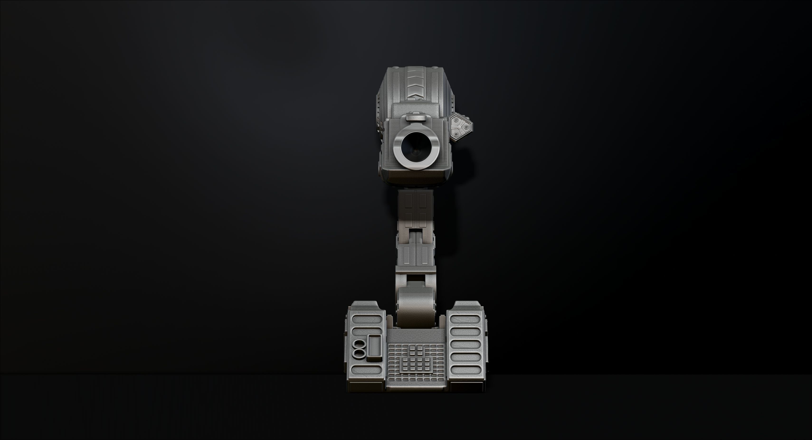 Predator Shoulder Cannon plasma 2 Size File for 3D Printing 3D model 3D ...