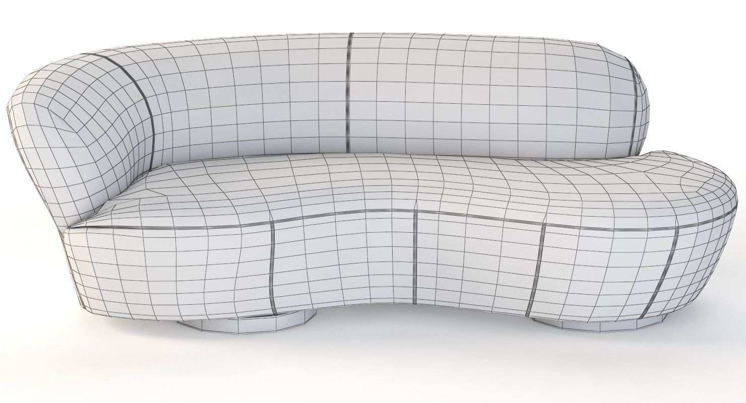 Vladimir Kagan Cloud Sofa 3D model | CGTrader
