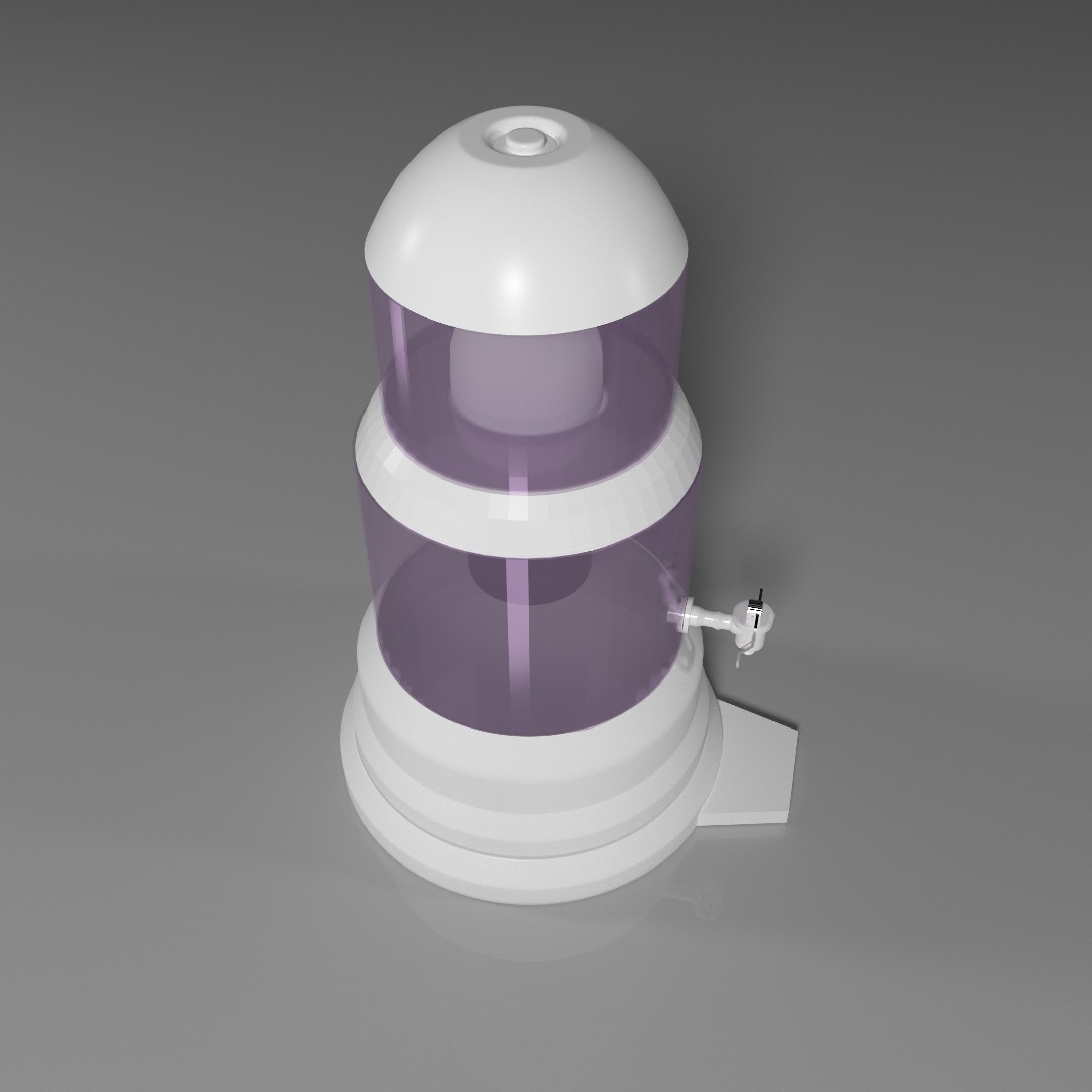 Water filter 3D model | CGTrader