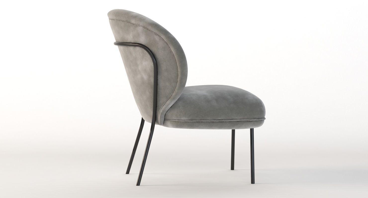Ventall Lounge Chair by Yonoh Studio 3D model | CGTrader