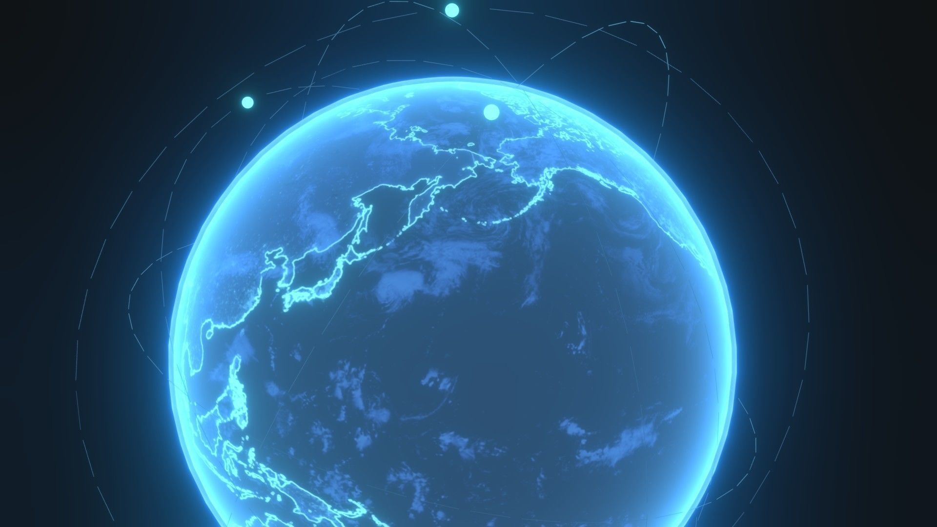 3D model Animated Hologram Planet Earth Sci-Fi 3D Model 8k Textures VR ...