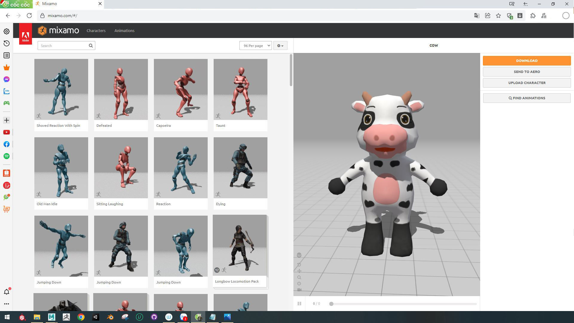 3D model Character003 Animated Cow 3D VR / AR / low-poly | CGTrader