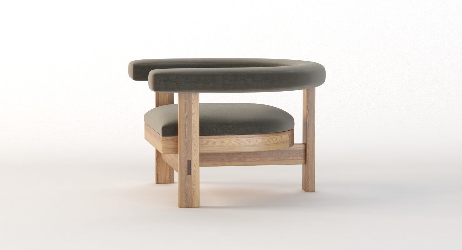 Silla Pista Lounge Chair By Jorge L Cruzata 3D model | CGTrader