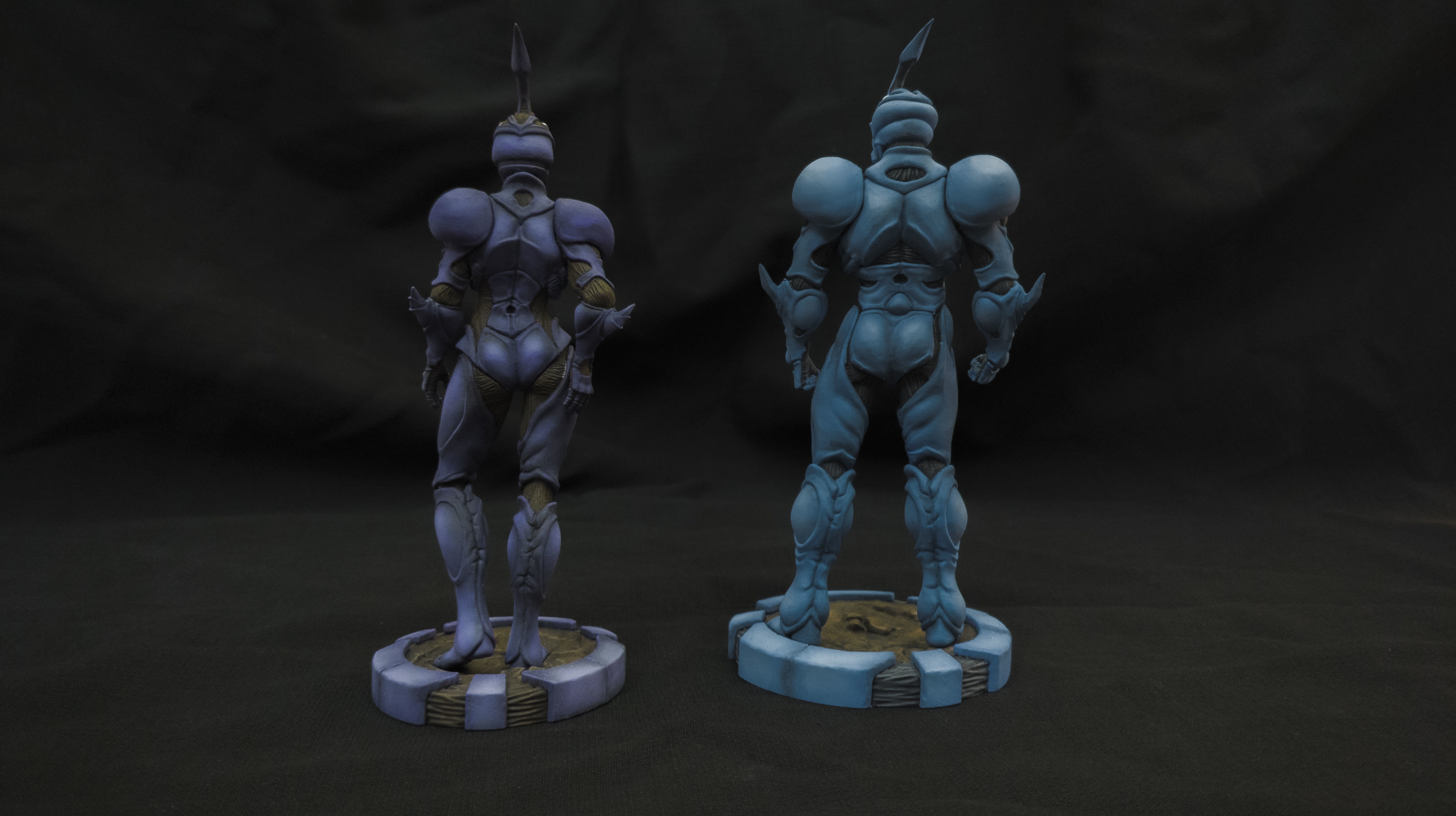 Guyver and Giuver Girl 3D print collection | CGTrader