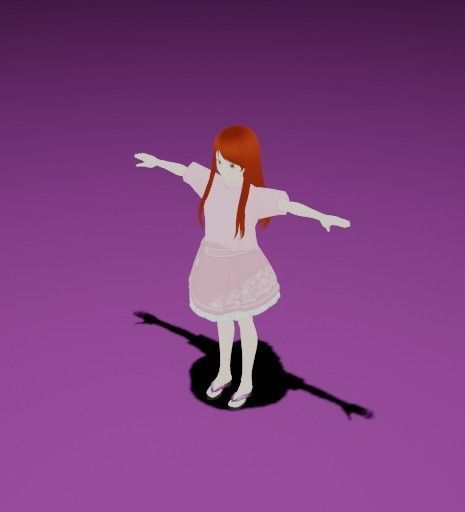 3D model Anime Girl Character - Basic Style VR / AR / low-poly | CGTrader