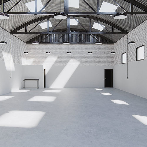 Empty Small Warehouse 3D model | CGTrader Empty Small Warehouse 3D model | CGTrader
