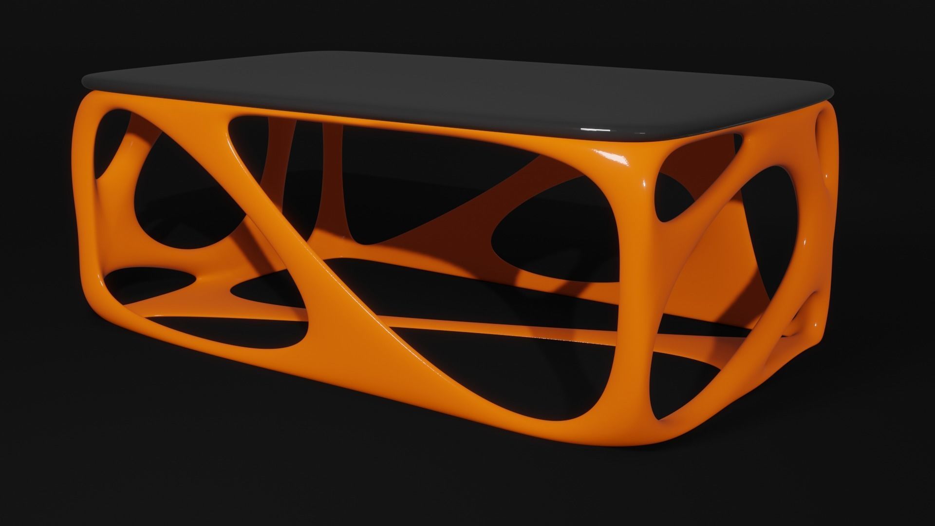 Y2K scifi Futuristic Design Luxury Table 3D model 3D model | CGTrader