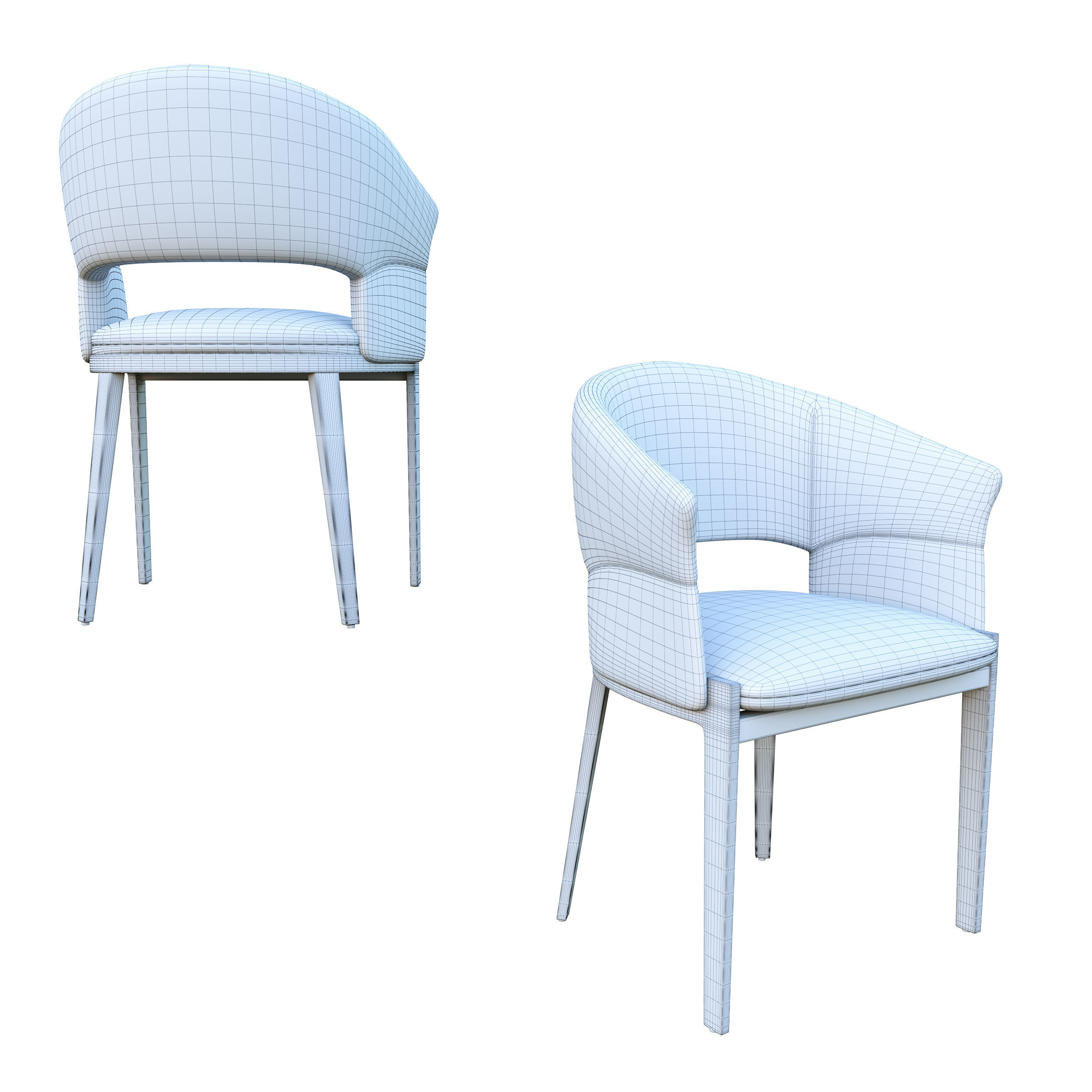 Devon Armchair 3D model | CGTrader