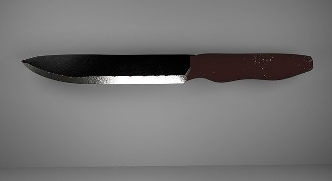 3D model 3D Knife VR / AR / low-poly | CGTrader