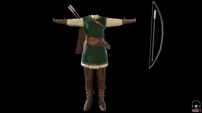 Medieval Archer Clothing For Women