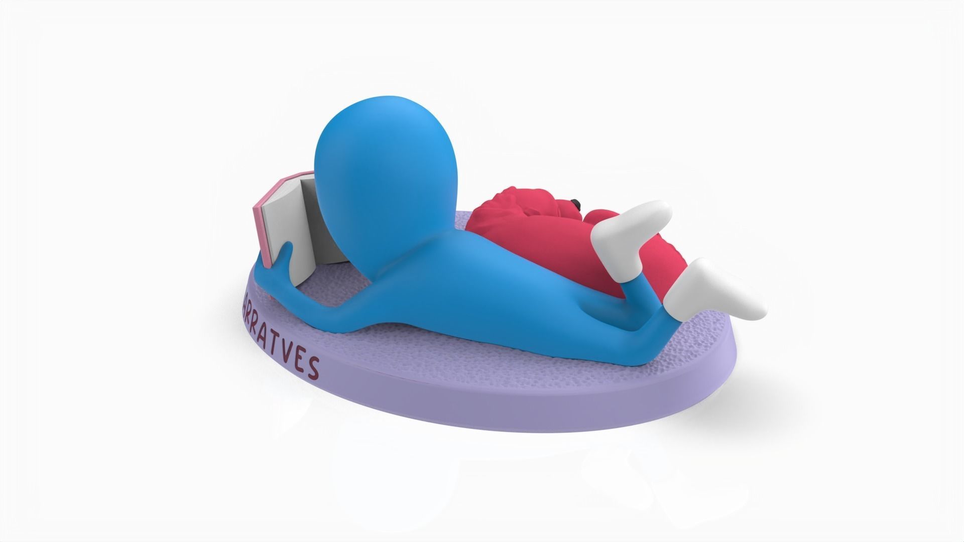 Strange Planet Creatures and Narratives Figure F3 3D model 3D printable ...