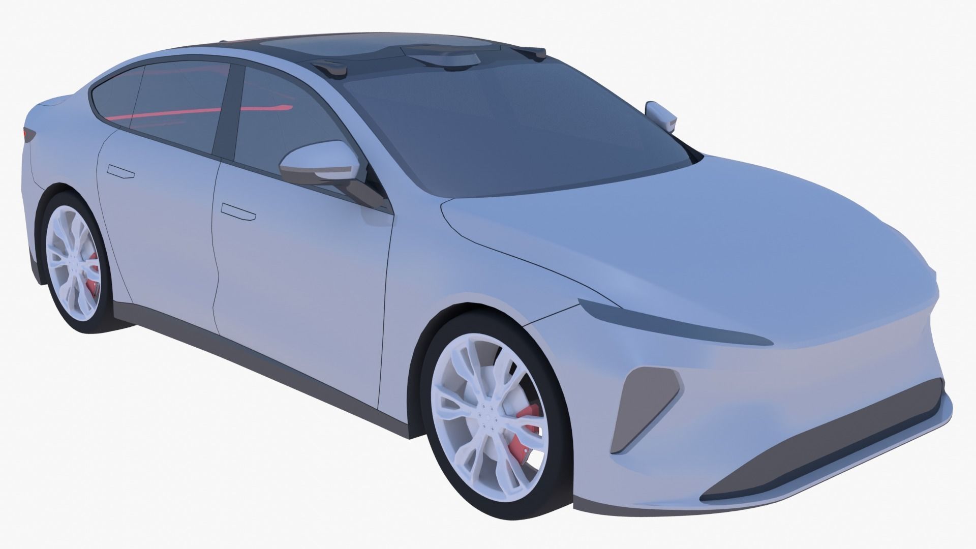 Nio ET7 2022 EXTERIOR 3D model | CGTrader